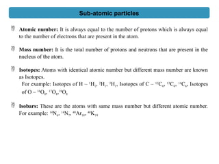 Introduction to Atomic Structure & Atomic Models.pptx