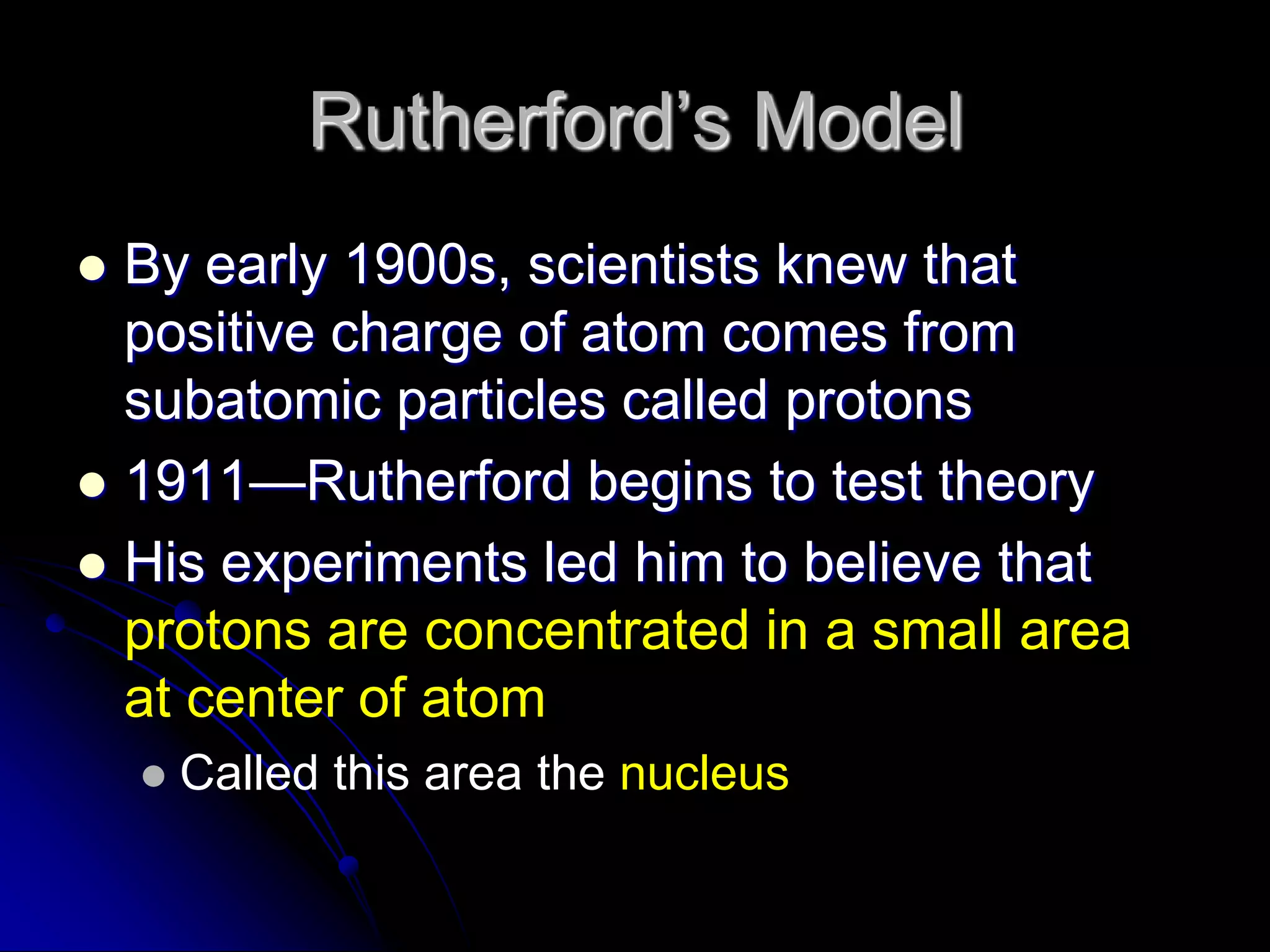 Introduction to atomic theory ppt | PPTX