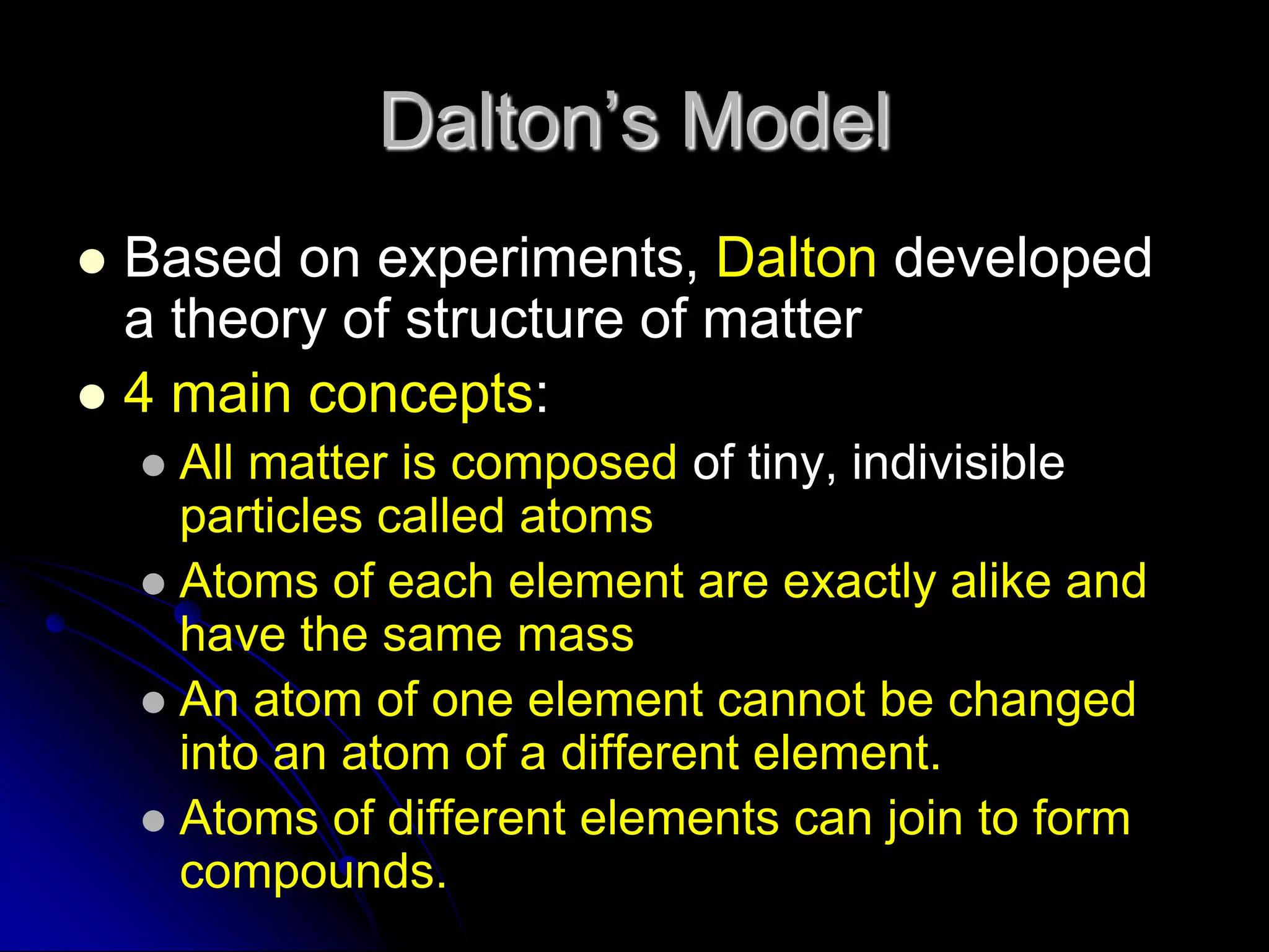 Introduction to atomic theory ppt | PPTX