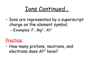 Introduction to Atoms ions isotpesHTRHRYU.ppt