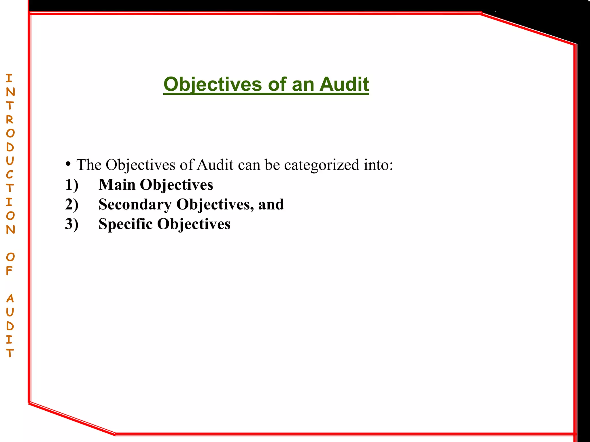 Introduction to auditing | PDF