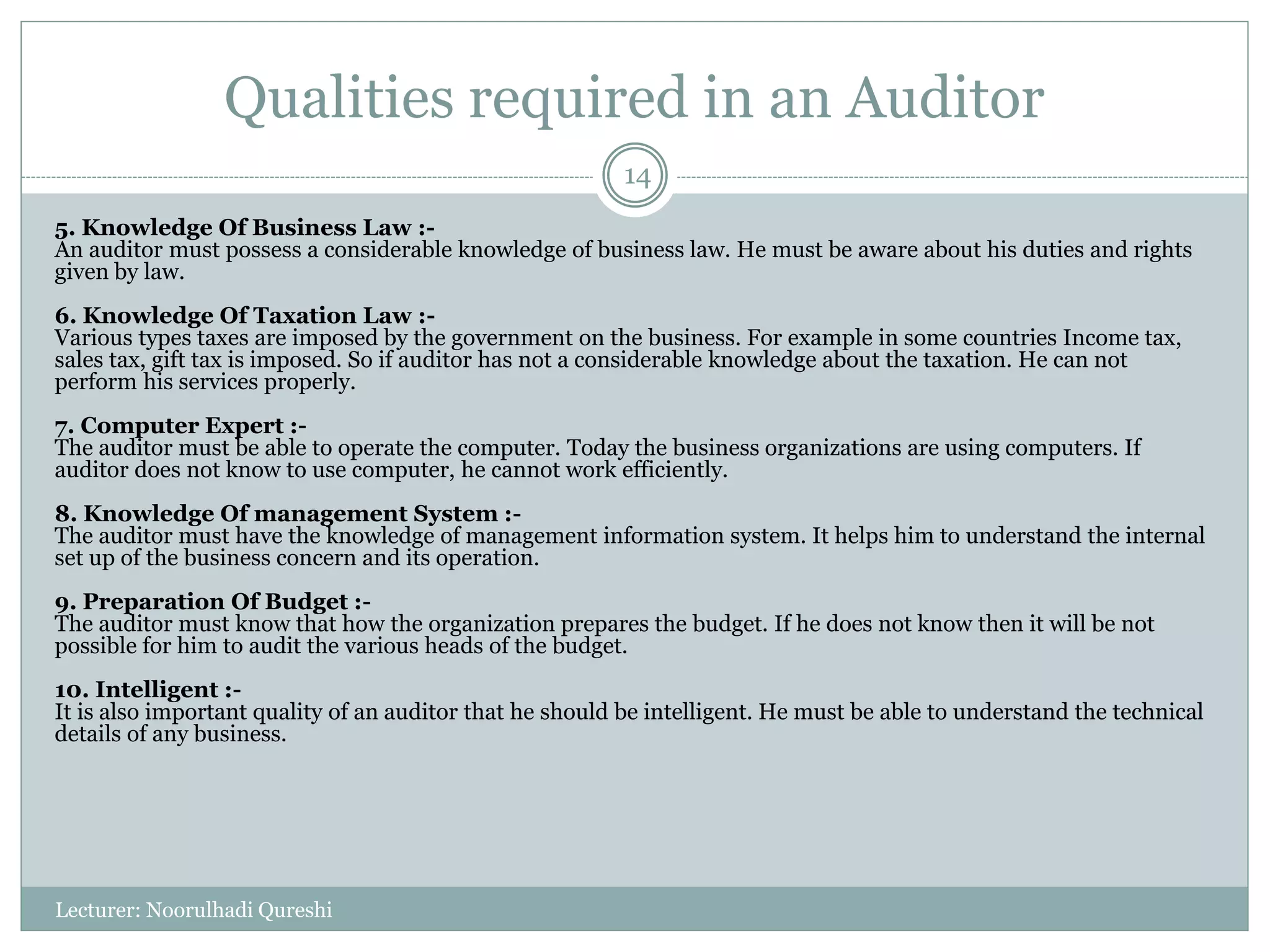 Auditing (Introduction to Auditing) | PPTX