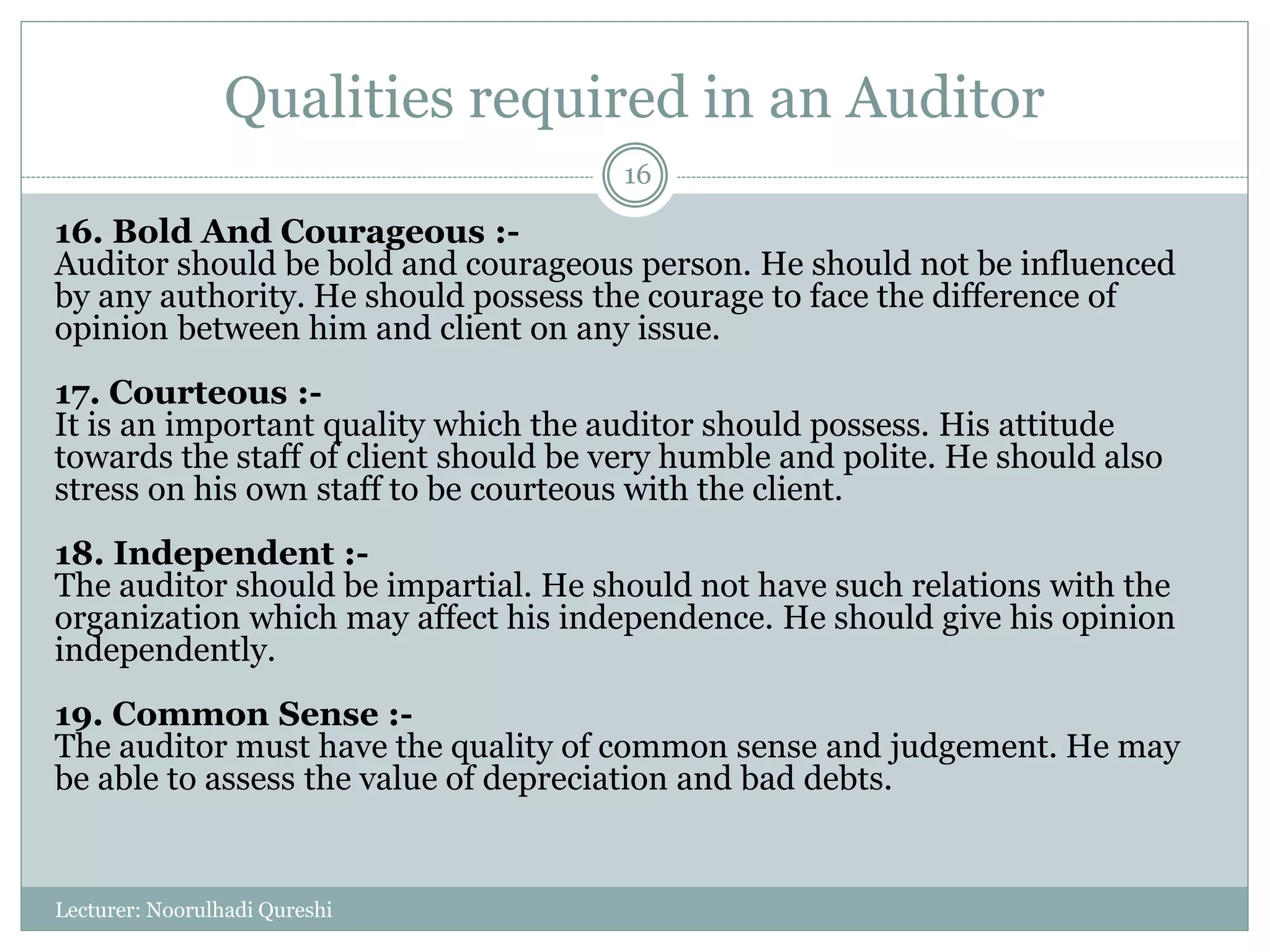 Auditing (Introduction to Auditing) | PPTX