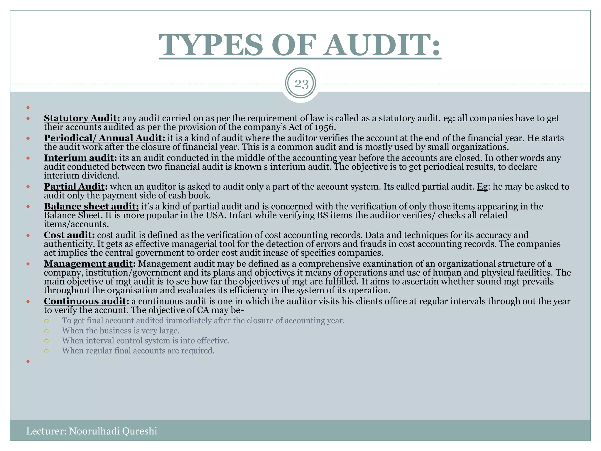 Auditing (Introduction to Auditing) | PPTX
