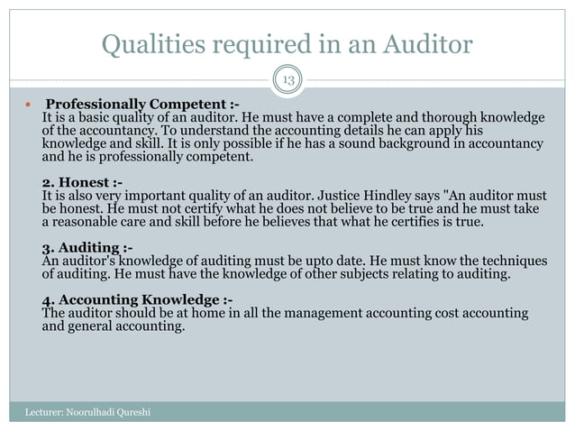 Auditing (Introduction to Auditing) | PPTX