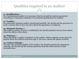 Auditing (Introduction to Auditing) | PPTX