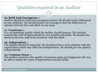 Auditing (Introduction to Auditing) | PPTX