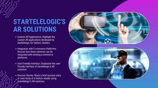 Introduction to Augmented Reality (AR) in Fashion Retail | PDF