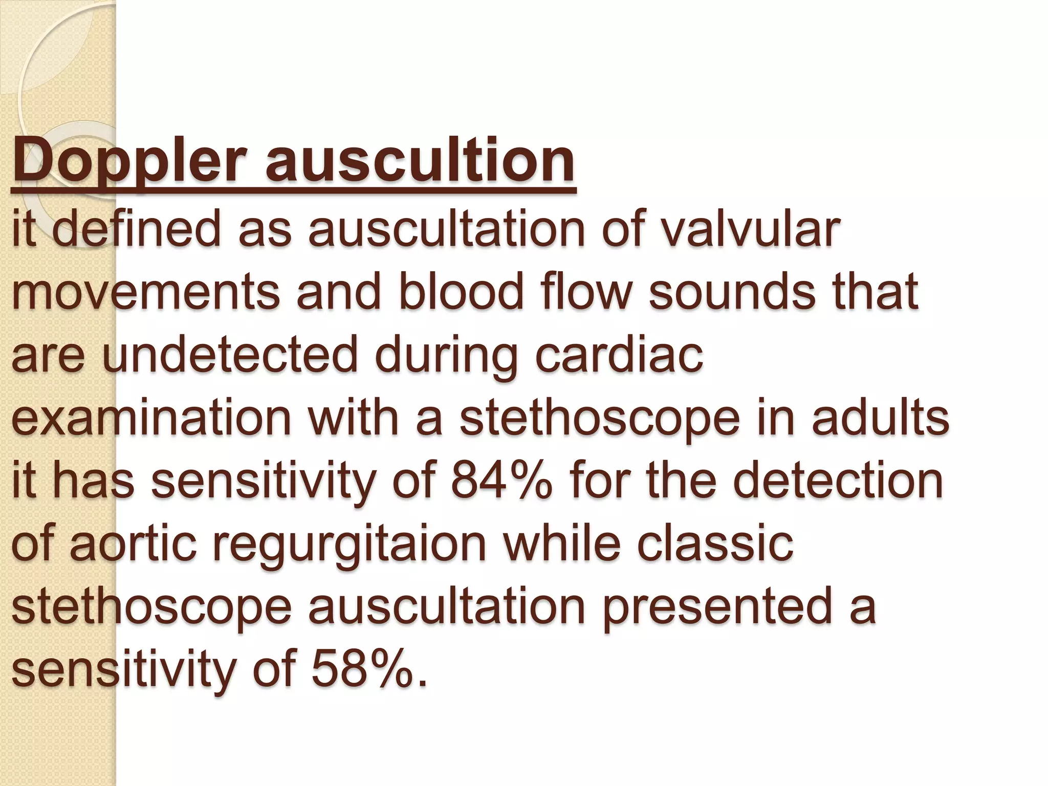Introduction to auscultation | PPTX