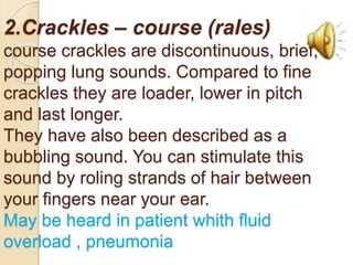 Introduction to auscultation | PPT