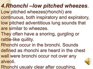 Introduction to auscultation | PPT