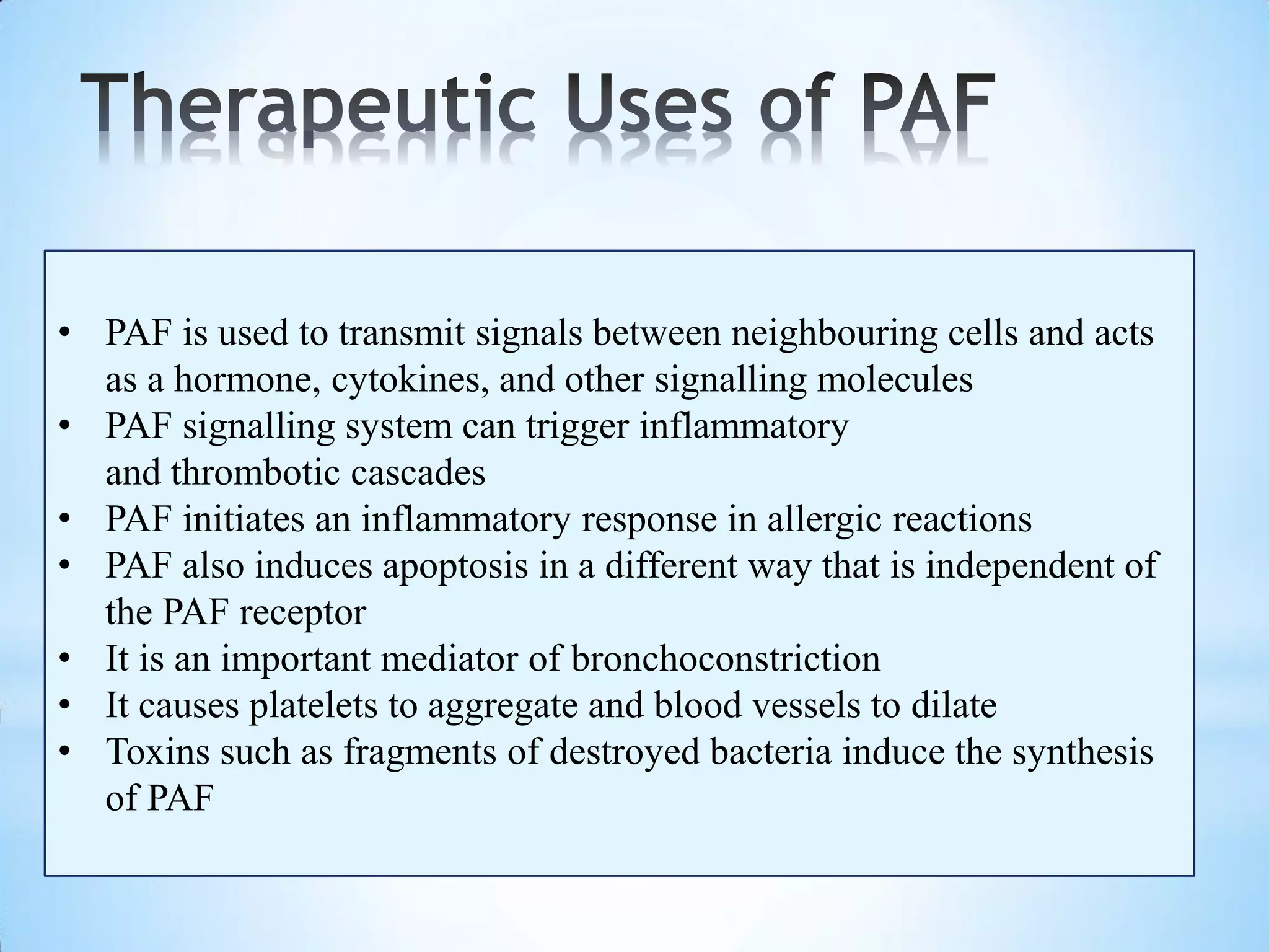 Introduction to autacoids and classification | PDF