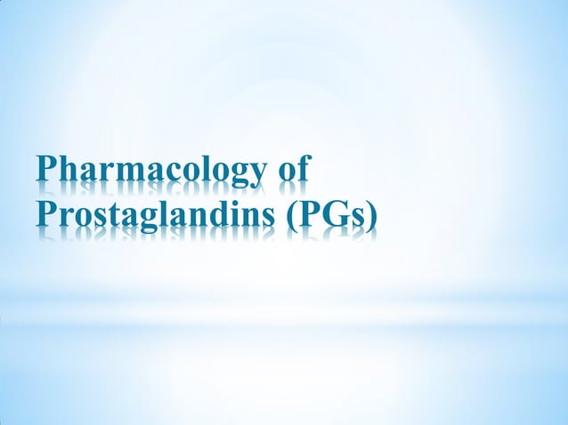 Introduction to autacoids and classification | PDF