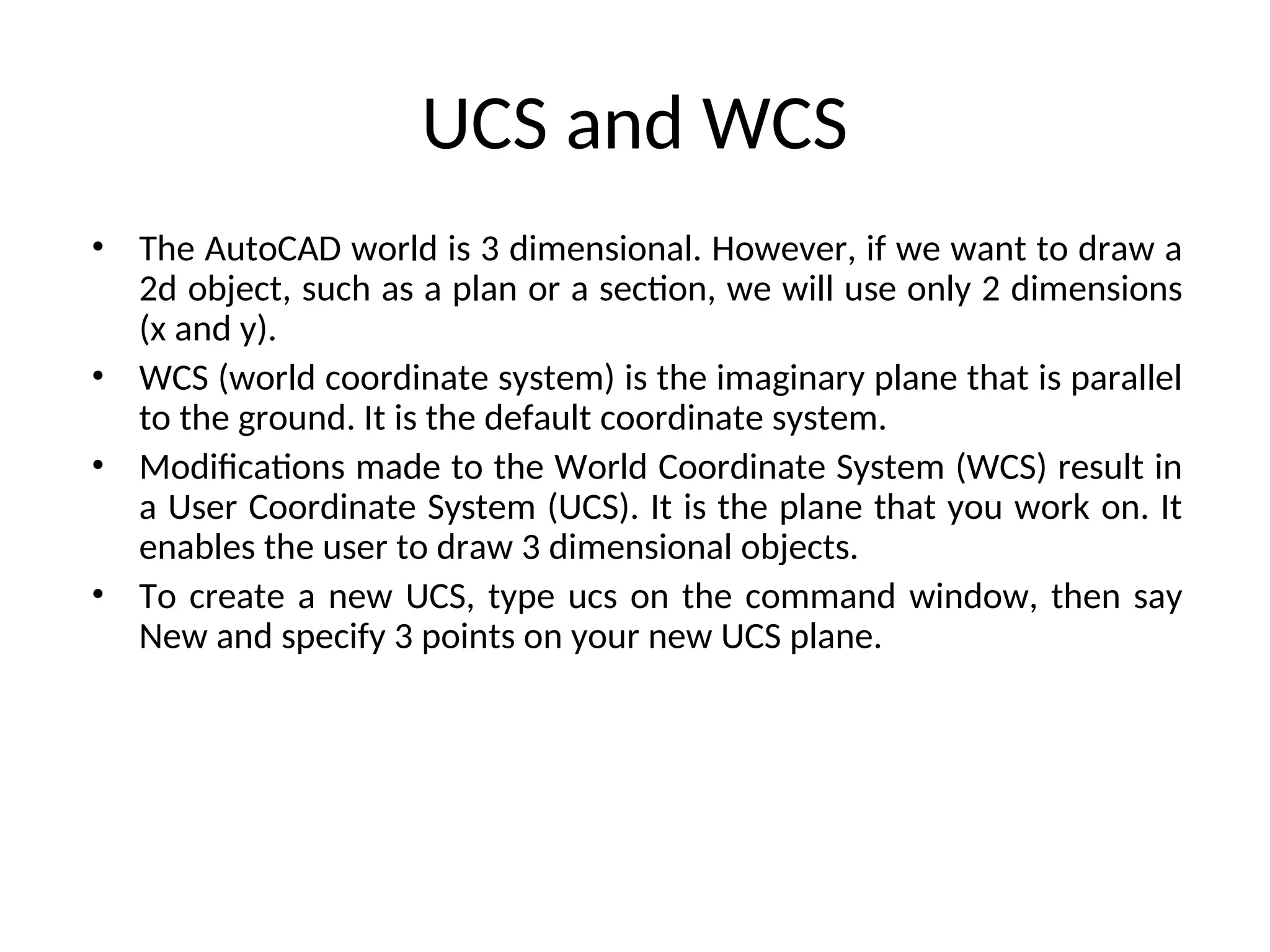 Introduction To Autocad Design By Computer Ppt