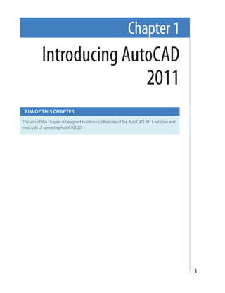 Introduction to AutoCad 2011 | PDF