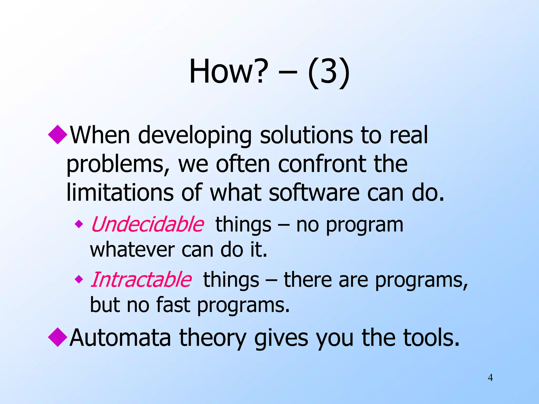 Introduction to automata | PPTX