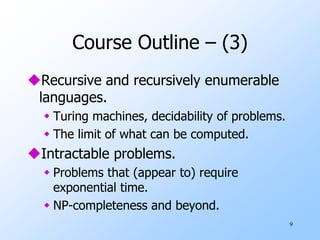 Introduction to automata | PPTX