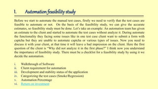 Introduction to automated testing life cycle methodology | PPT