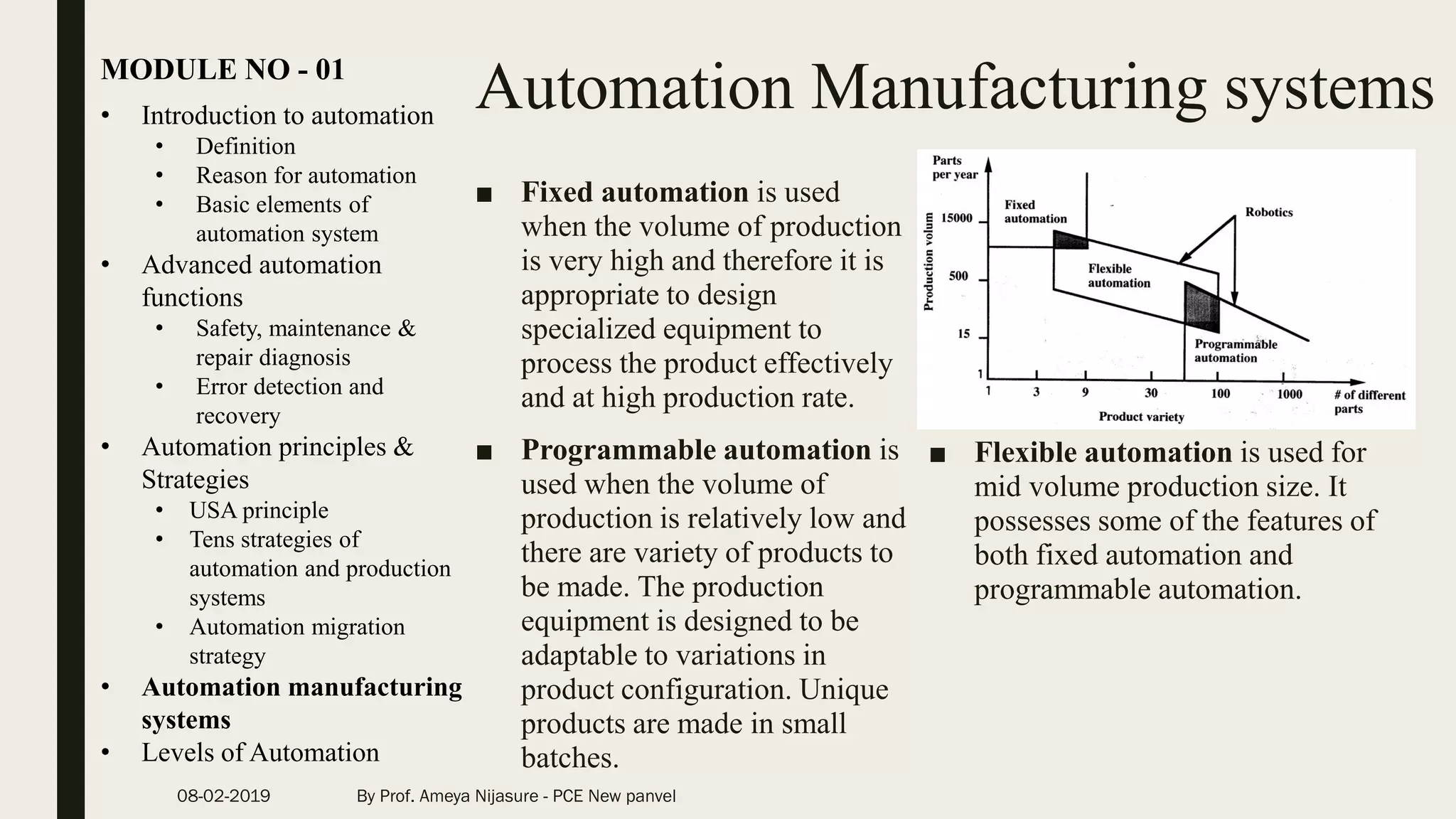 Introduction to automation - Module 01 | PDF