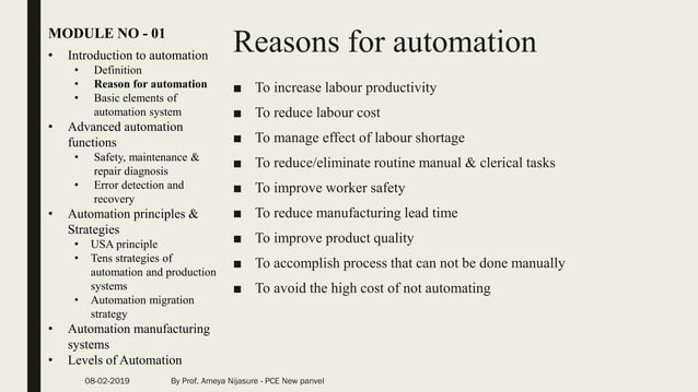 Introduction to automation - Module 01 | PDF | Operating Systems | Computer Software and ...