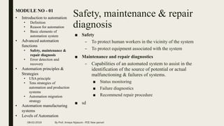 Introduction to automation - Module 01 | PDF
