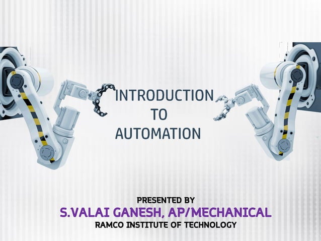 Introduction to automation | PDF