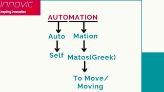 Introduction To Automation / Overview of Industrial Automation | PDF