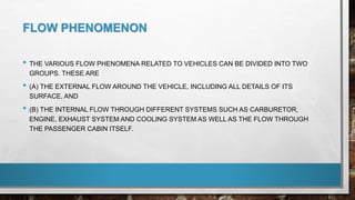 Introduction to automotive aerodynamics | PPT