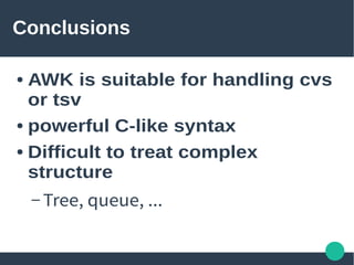 Introduction to AWK | PPT