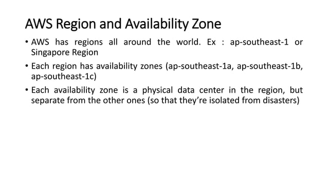 Introduction To Aws Amazon Web Services Pdf Cloud Computing Internet