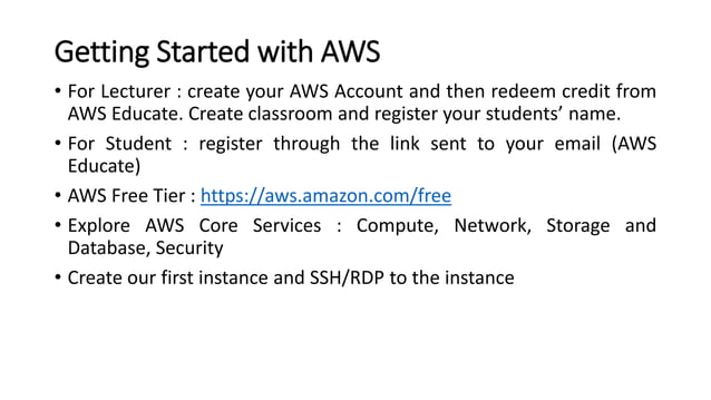 Introduction to AWS (Amazon Web Services) | PDF | Cloud Computing | Internet