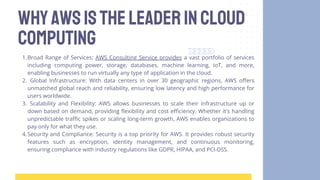 AWS Managed Services Partners | AWS Consulting Services | USA | Urolime | PPT