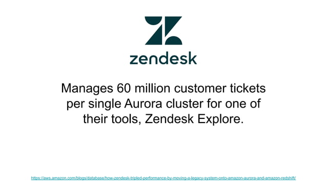 Introduction to AWS Cloud Databases [Apr 2020] | PDF