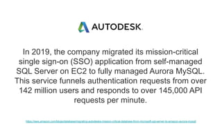 Introduction to AWS Cloud Databases [Apr 2020] | PDF