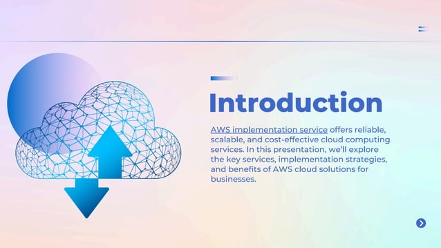 Introduction To Aws Implementation Services Ppt