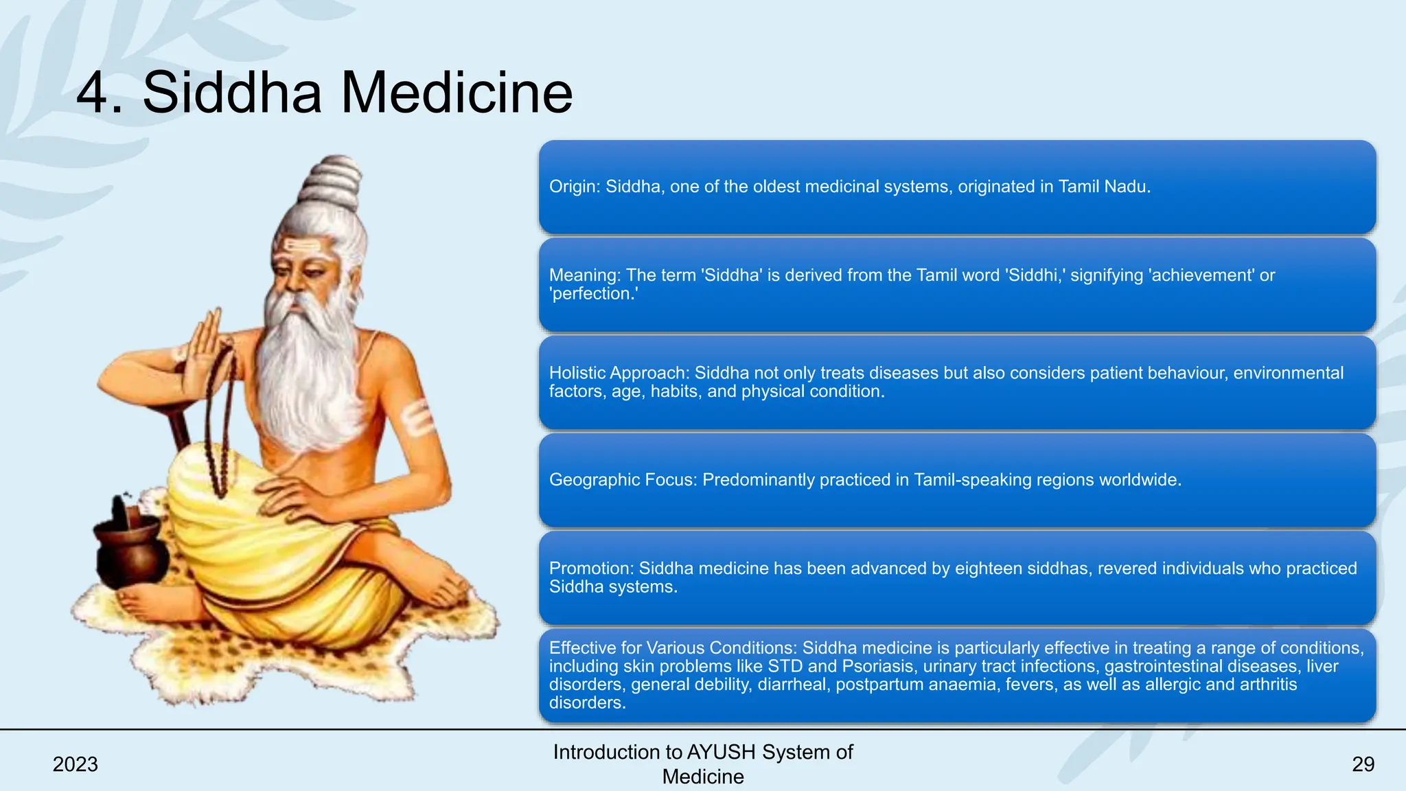Introduction to AYUSH System of Medicine | PPTX