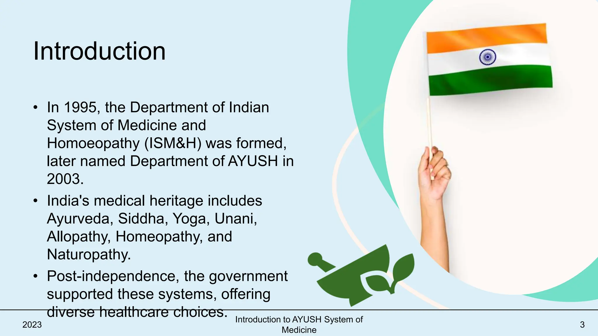 Introduction to AYUSH System of Medicine | PPTX
