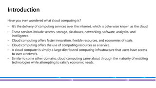 Introduction to Azure fundamentals of cloud.pptx