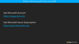 Introduction to azure document db | PDF | Web Development | Internet
