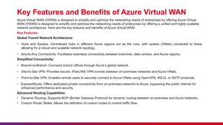Introduction to Azure Virtual WAN Presentation | PPTX