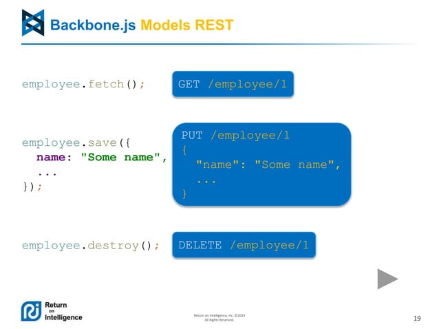 Introduction to Backbone.js & Marionette.js