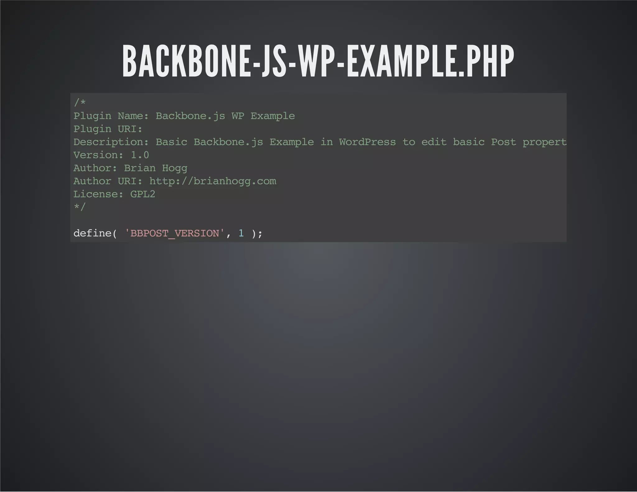 Introduction to backbone presentation | PDF | Web Development | Internet