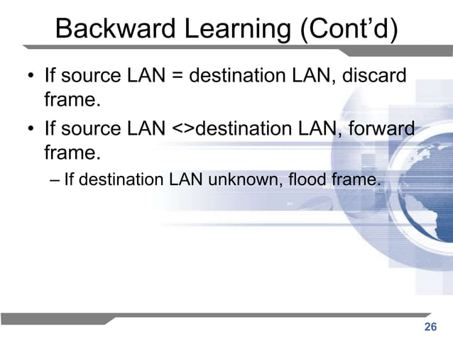 Introduction to backwards learning algorithm | PPTX