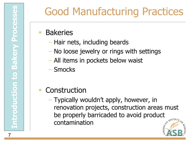 Introduction to Bakery Processes: From Concept Through Construction ...