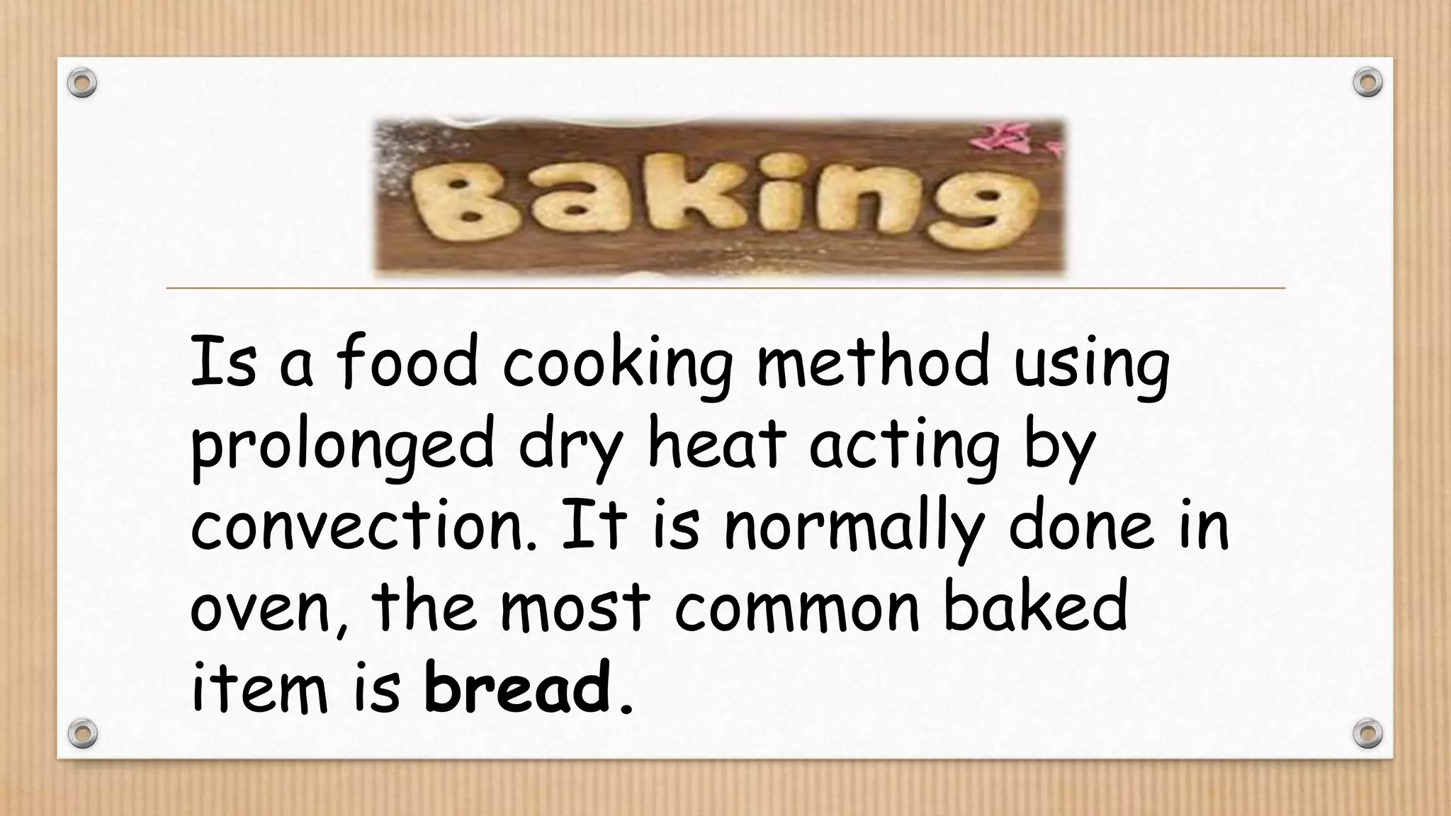 Introduction to baking | PPTX