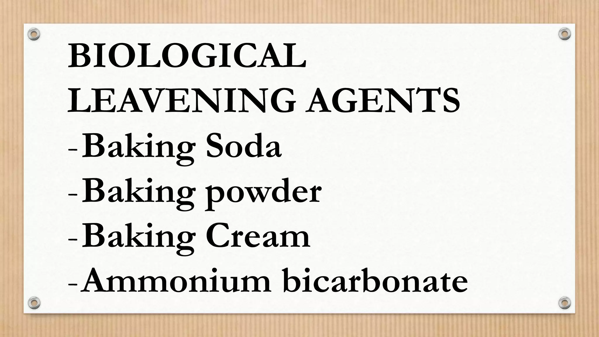 Introduction to baking | PPTX