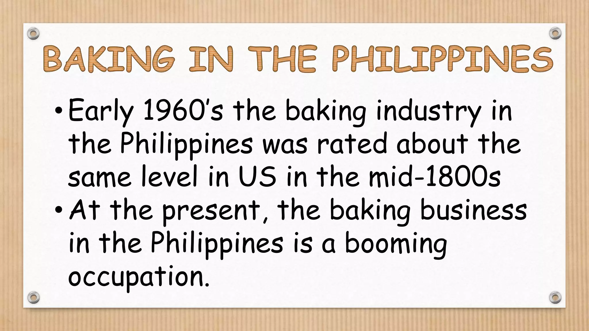 Introduction to baking | PPTX