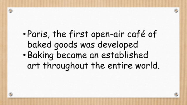 Introduction to baking | PPTX