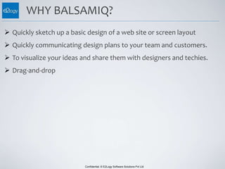 Introduction to Balsamiq Mockups | PPTX