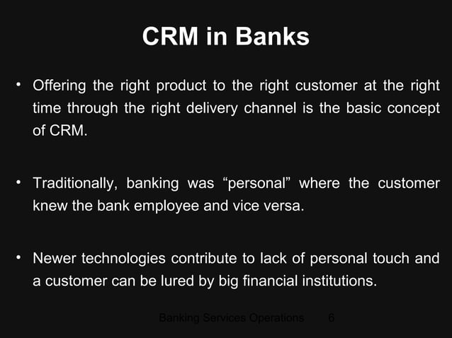Introduction to banking operations | PPT